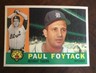 1960 Topps #364 Paul Foytack - Detroit Tigers Ex/Mt | eBay