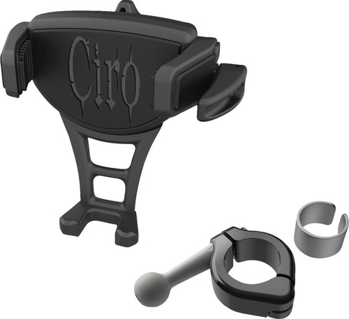 Ciro Constrictor Phone Holder w/ Black 7/8"-1" Handlebar Mount (50353 ...