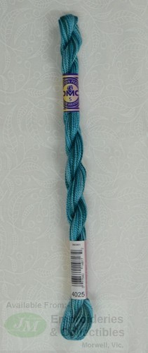DMC Perle Cotton Variations Size 5, 25m Skein, Colour 4025 CARIBBEAN ...