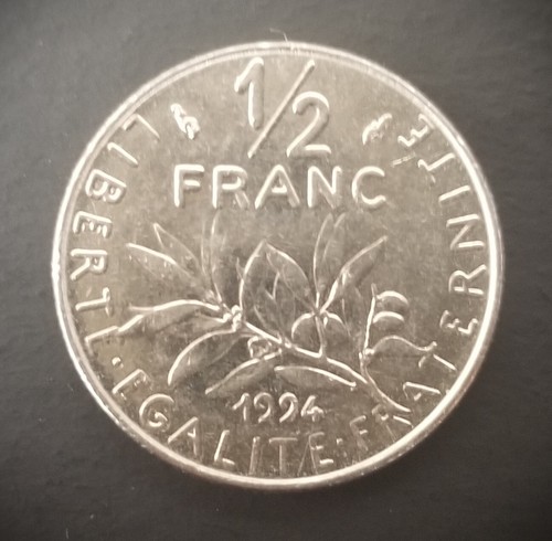 France 1994 ~ Half 1/2 Franc Coin ~ KM# 931.1 | eBay