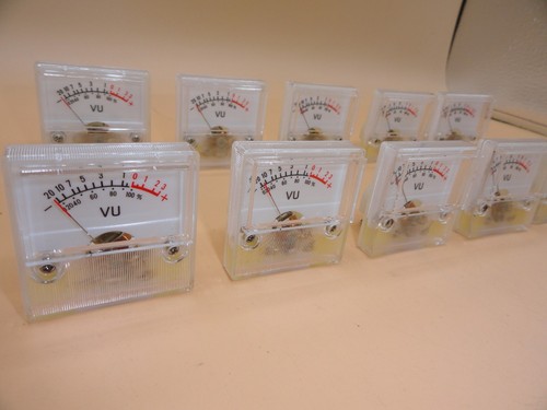 VU PANEL METER (LOT OF 10) STYLE B | eBay