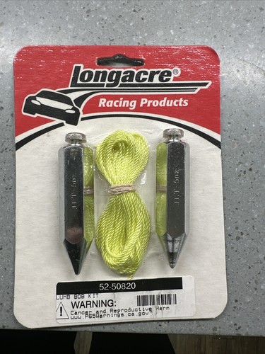 Longacre Plumb Bob - 2 Steel Bobs - String Included - Kit 52-50820 | eBay