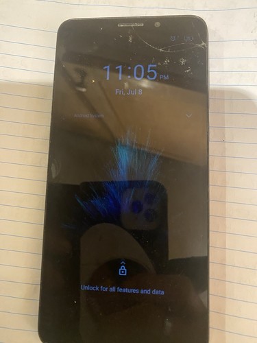 TCL PHONE, LOCKED, CRACK ON EDGE OF SCREEN | eBay