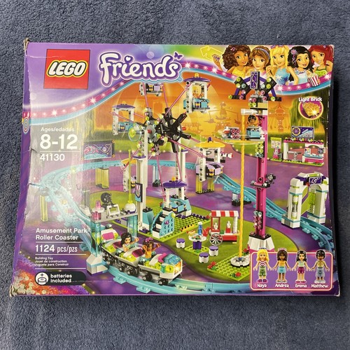 LEGO Friends 41130 Amusement Park Roller Coaster 100% Complete Mostly ...