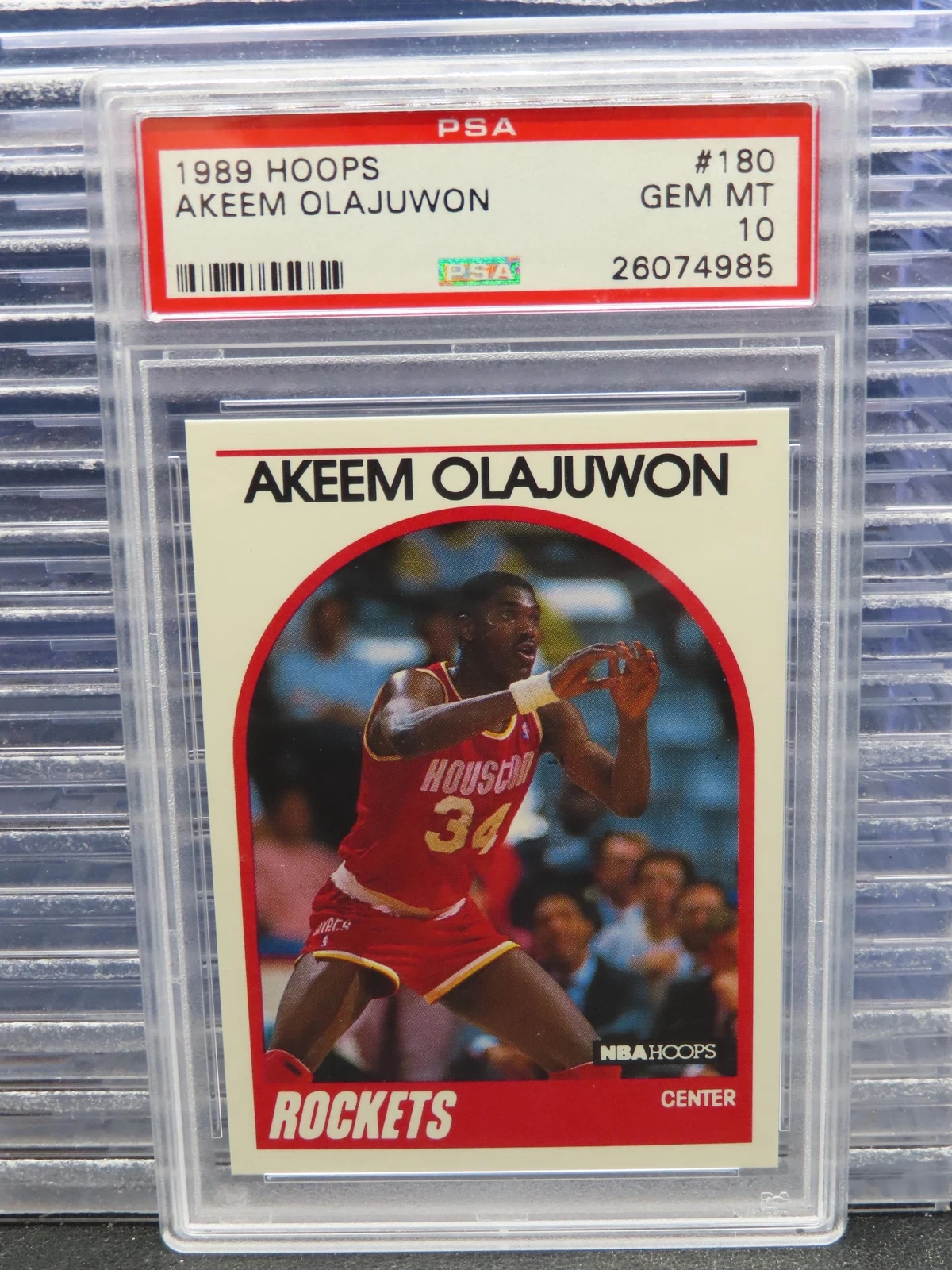 Hakeem Olajuwon 1989 Hoops #180 Base Price Guide - Sports Card Investor