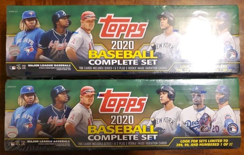(2 Boxes) 2020 Topps Series 1 & 2 Baseball Complete Set Green Brand New ...