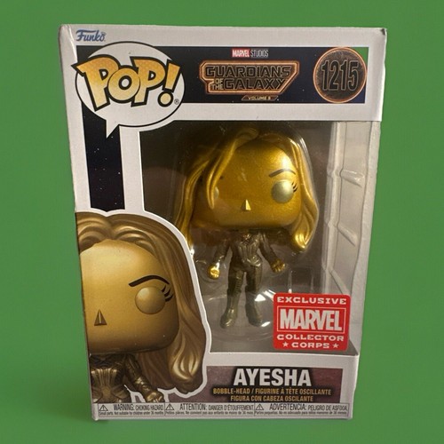 Funko Pop! Guardians Of The Galaxy Ayesha #1215 Marvel Collector Corps Exclusive | eBay