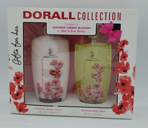 Women's DORALL Collection Gift Set Pure Blossom Perfume Lotion & Body ...
