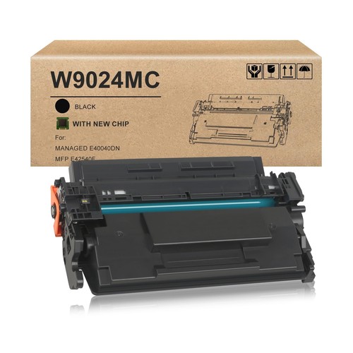 W9024MC Black Toner Cartridge [with New Chip] W9024 Toner High Yield ...