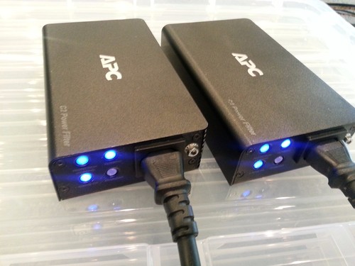 APC C2 Power Filter surge suppressor 120V 12A 2-Outlet C-Type A V Wall ...