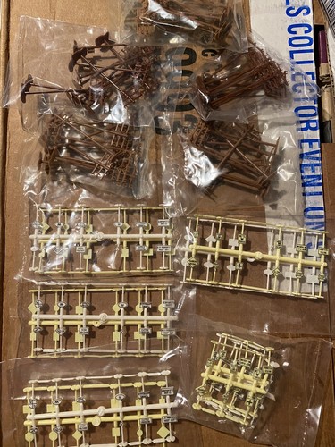 Lot of 180 Ho Scale Telephone Poles / Utility Poles Plus & Signs Model ...