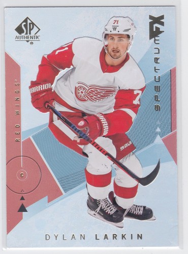 18/19 SP AUTHENTIC...DYLAN LARKIN...SPECTRUM FX...CARD # S-16...RED ...
