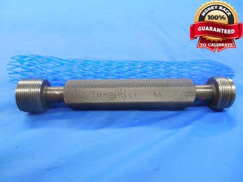 M19 X 1 LEFT HAND THREAD PLUG GAGE 19.0 1.0 QUALITY INSPECTION LINKS LH ...