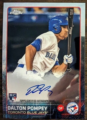 2015 Topps Chrome Rookie Autograph Auto Dalton Pompey CARD # AR-DP | eBay
