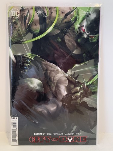 Batman #81 Mattina Variant City Of Bane Bruce Wayne Gotham Justice ...