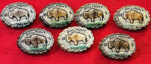 Philmont Boy Scout Ranch Lot Of 7 Ceramic Neckerchief Slides | eBay