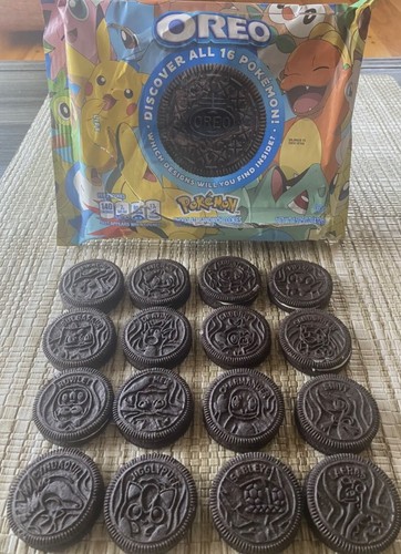 COMPLETE set of Pokémon Oreos, Including RARE Mew Oreo 44000071349| eBay