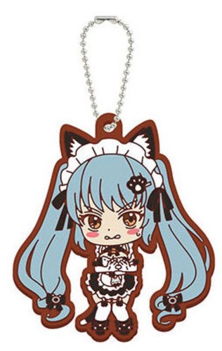 GODDESS OF VICTORY NIKKE mini Rubber Keychain RR#2 Privaty BANDAI Japan ...