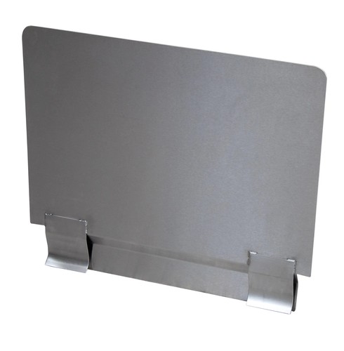 BK Resources BK-FSS 20-1/2"W x 18"H Deep Fryer Splash Guard Stainless ...