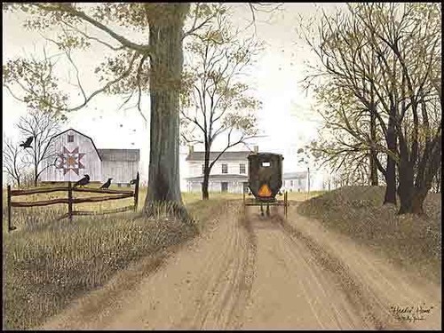 Art Print, Framed, Plaque By Billy Jacobs - Headin' Home - BJ158A | eBay