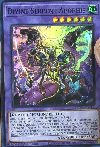 Yugioh! Divine Serpent Apophis Maze of the Master PREORDER 2025 | eBay