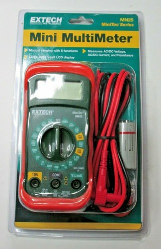 Extech MN25 MiniTec Digital MultiMeter T-60 | eBay