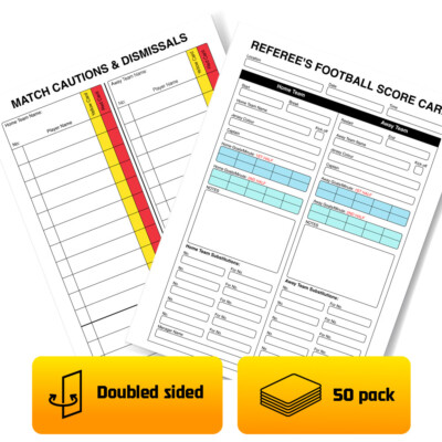 Referee Score Cards for sale | eBay