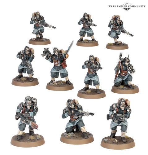 Death Korps of Krieg Troops - Warhammer 40k Imperial Guards (Pre-Order ...