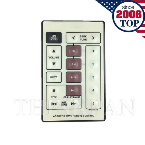 New Remote Control Fit for Bose CD-3000 Music Acoustic Wave Remote ...