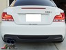 HG Style Carbon Rear Bumper Diffuser For BMW E82 E88 M-Sport 128i 135i ...