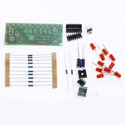LED Light Chaser Sequencer Follower Scroller Module DIY Kit Set NE555 ...