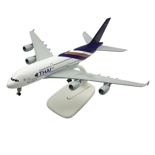 1:400 20cm Aircraft Thai Airways A380 Alloy Plane Model Souvenir ...