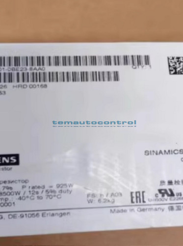 1PCS NEW Siemens BRAKING RESISTOR 6SL3201-0BE23-8AA0 6SL3 201-0BE23 ...