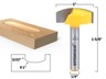 1.65" Radius Horizontal Crown Router Bit - 1/2" Shank - Yonico 16170 ...