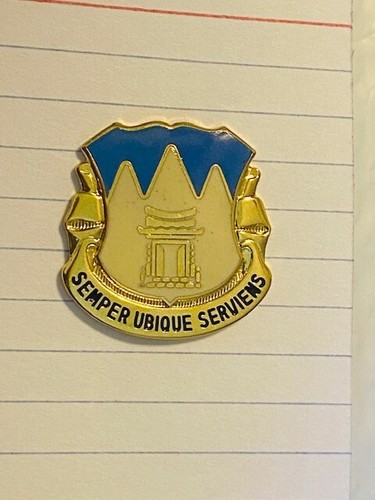 US Military 540th Support Battalion Insignia Pin - Semper Ubique ...
