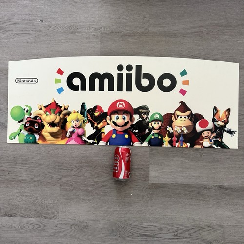 Nintendo Amiibo Kiosk Display Sign | eBay