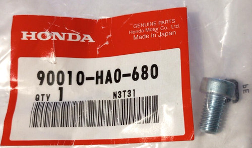 Honda ATC250, TRX250, TRX350 Socket Bolt 8MM NOS 90010-HA0-680 (L-7928 ...