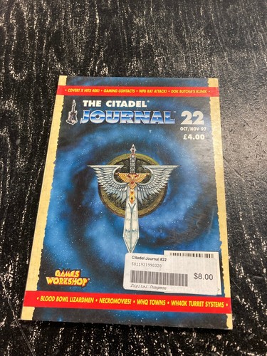 Citadel Journal Issue 22 Games Workshop Black Library Warhammer Fantasy ...
