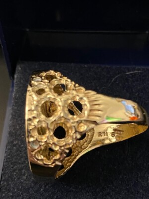 full gold sovereign mount products for sale | eBay