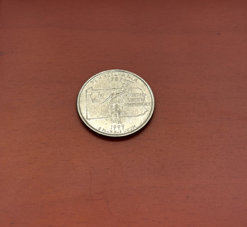 RARE 1787 1999 “P” Pennsylvania *FIRST STATE QUARTER DOLLAR* Coin | eBay