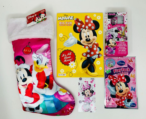 Minnie Mouse Christmas Stocking Bundle 6 Piece Set | eBay