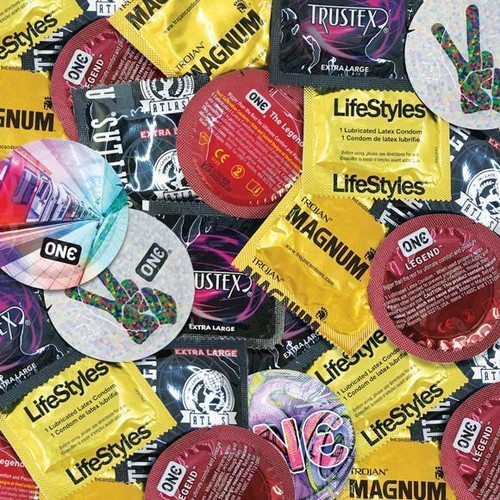 Large Condom XL Trojan Magnum NuVo Lifestyles Atlas Sampler Pack ...