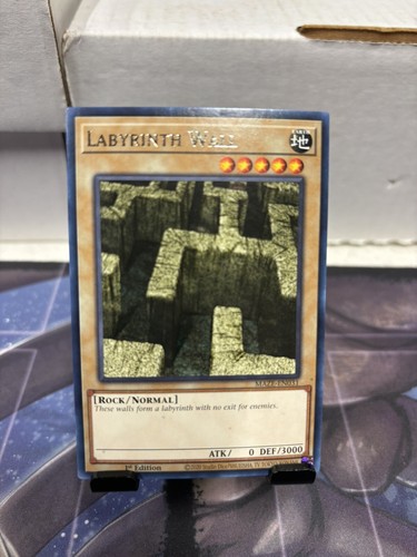 Yu-Gi-Oh! Labyrinth Wall 1st Ed. MAZE-EN031 Rare NM/LP x1 | eBay