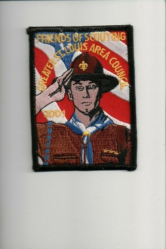 2001 Greater St. Louis Area Council Friends of Scouting patch | eBay