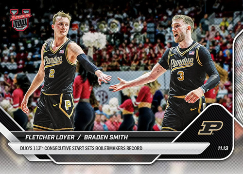 Fletcher Loyer / Braden Smith - 2025-26 Bowman U NOW Basketball Card 14 ...