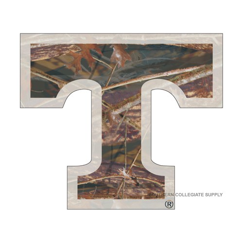 UT TENNESSEE Vols Large Camo Power T Decal | eBay