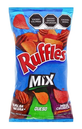 5X RUFFLES MIX - SABRITAS MEXICANAS (5 Paquetes de 45g c/u) | eBay