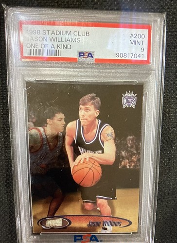 Jason Williams 1998-99 Topps Stadium Club Rooke One Of A Kind PSA 9 #73 ...