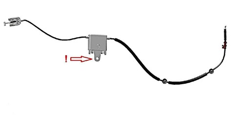 Genuine VW SEAT Sharan syncro 4Motion Alhambra 7N1 7N2 Bowden Cable ...