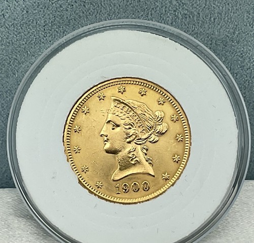 1900 Gold US $10 DOLLAR LIBERTY HEAD EAGLE Coin - PHILADELPHIA Mint | eBay